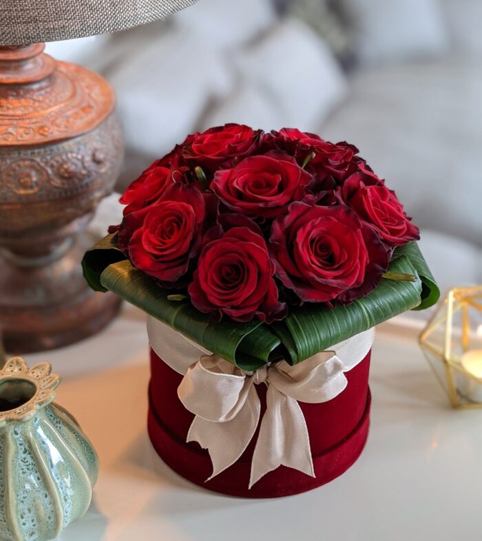 Red Rose Hat Box – Brackens of Bowness
